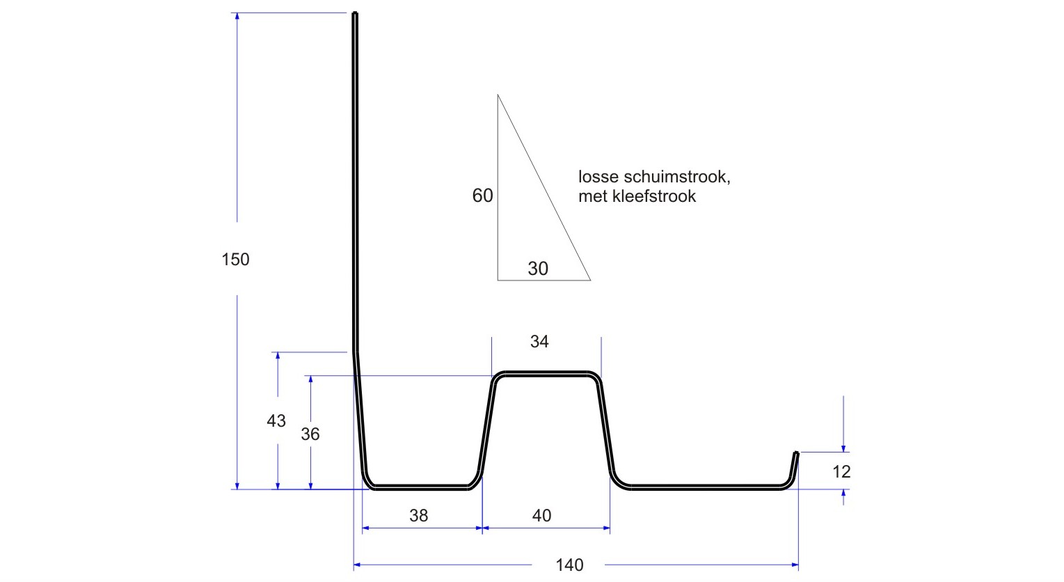 Verholen goot 140-150