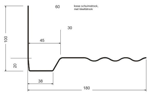 Verholen goot 180-100